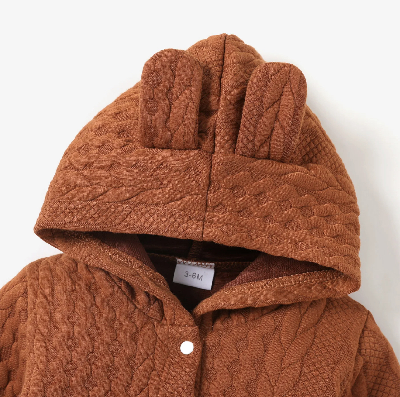 Mono unisex con capucha Brown | Little Scarlett